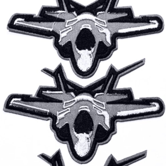 Accessories | New Jet Plane Patches Easy Iron On Badges 3pack | Poshmark